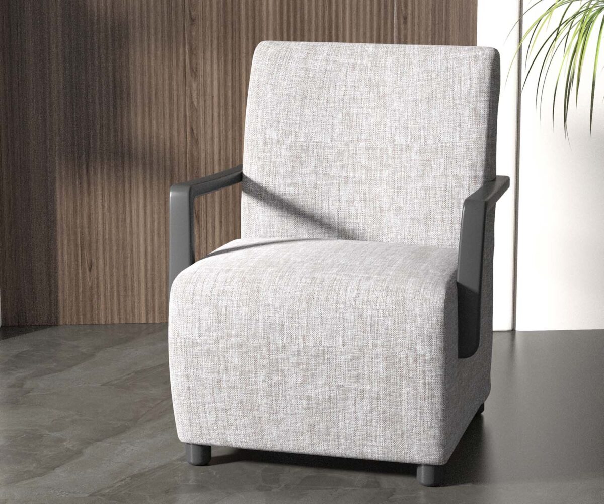 Vida Mid Back Timber Arm Armchair | Health & Aged Care Furniture | FHG