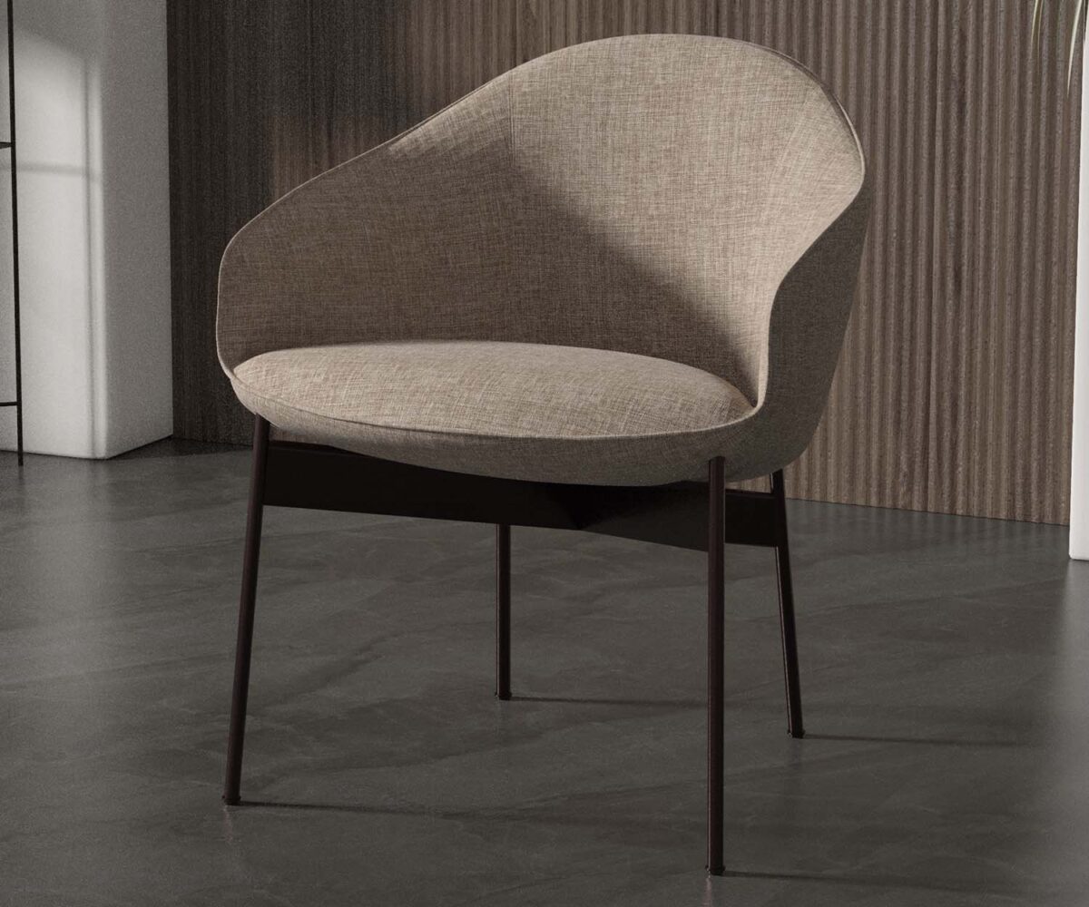 Marina Mini Armchair Metal Legs | Health & Aged Care Furniture | FHG