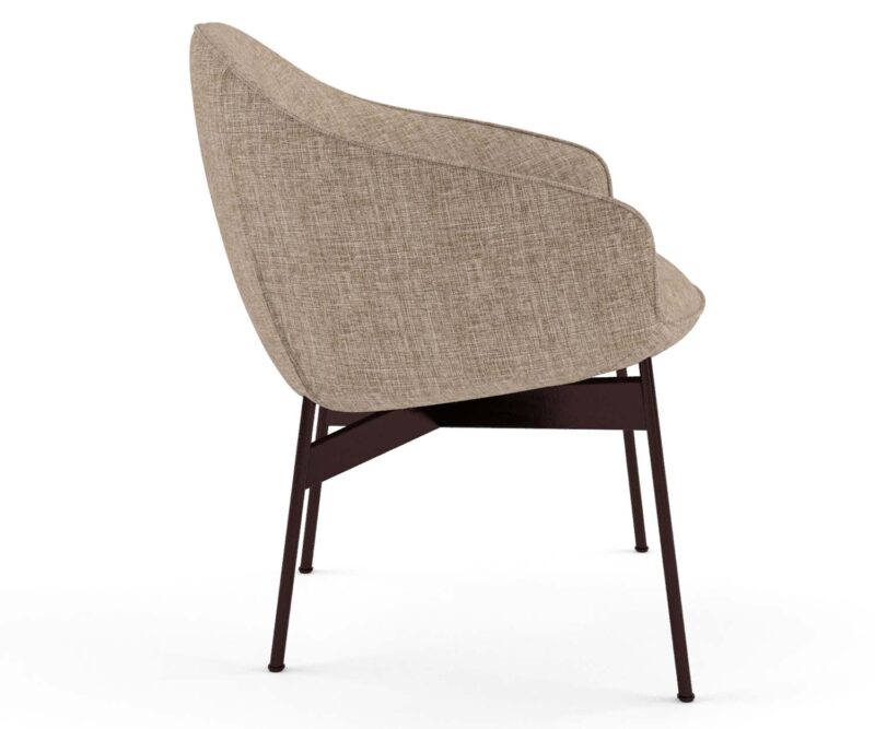 Marina Mini Armchair Metal Legs | Health & Aged Care Furniture | FHG