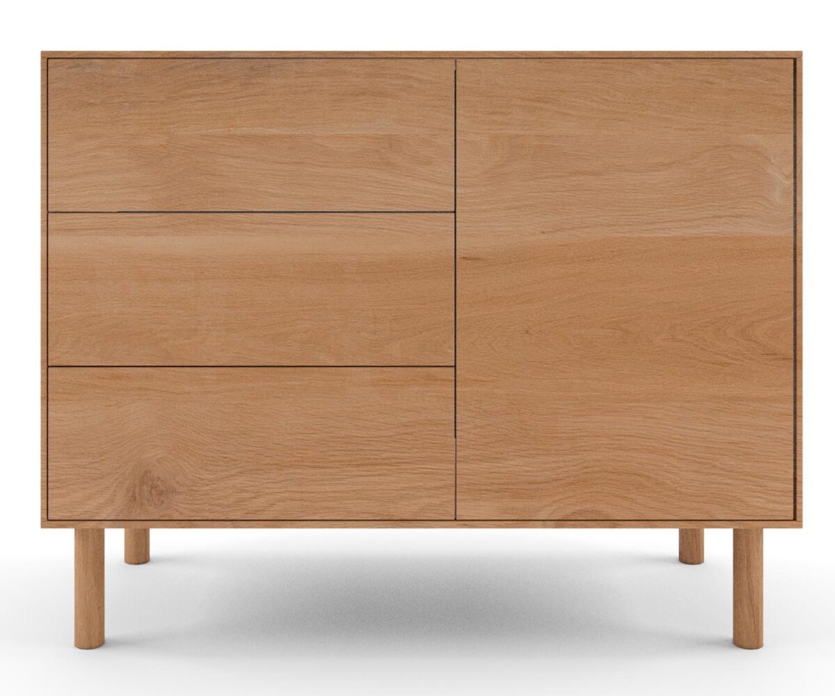 Salisbury 1 Door / 3 Drawer Buffet Unit | Australian Made Furniture